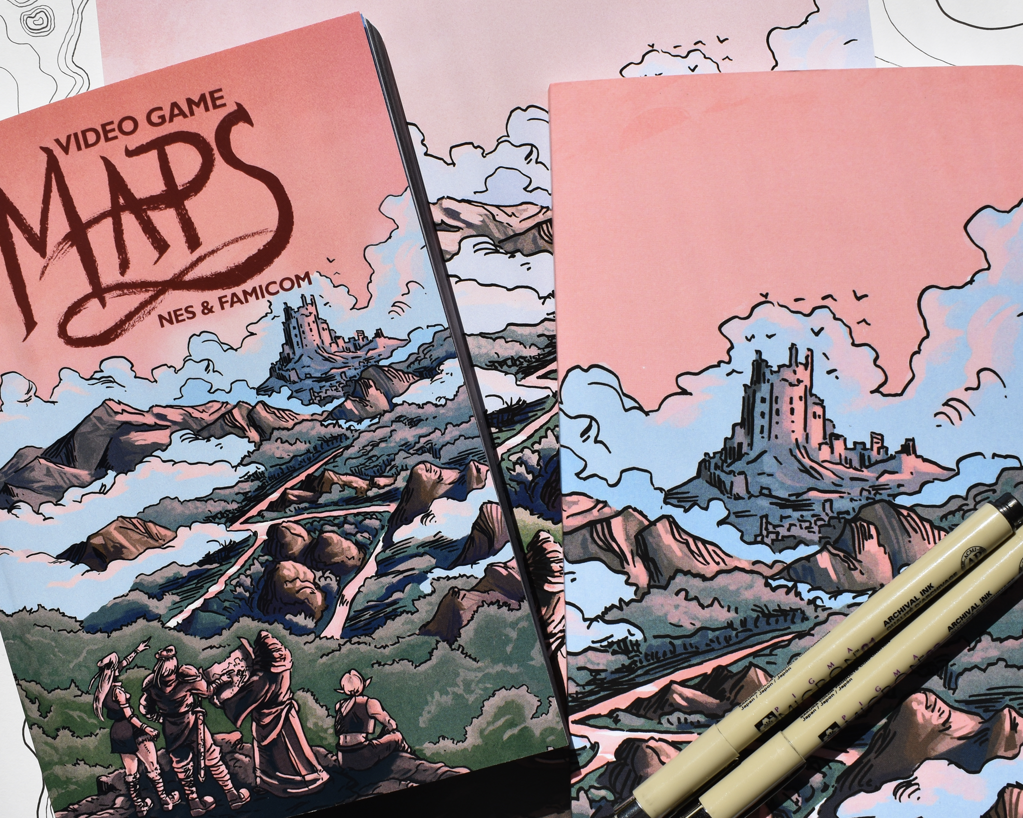 Video Game Maps: NES & Famicom – Retro Game Books