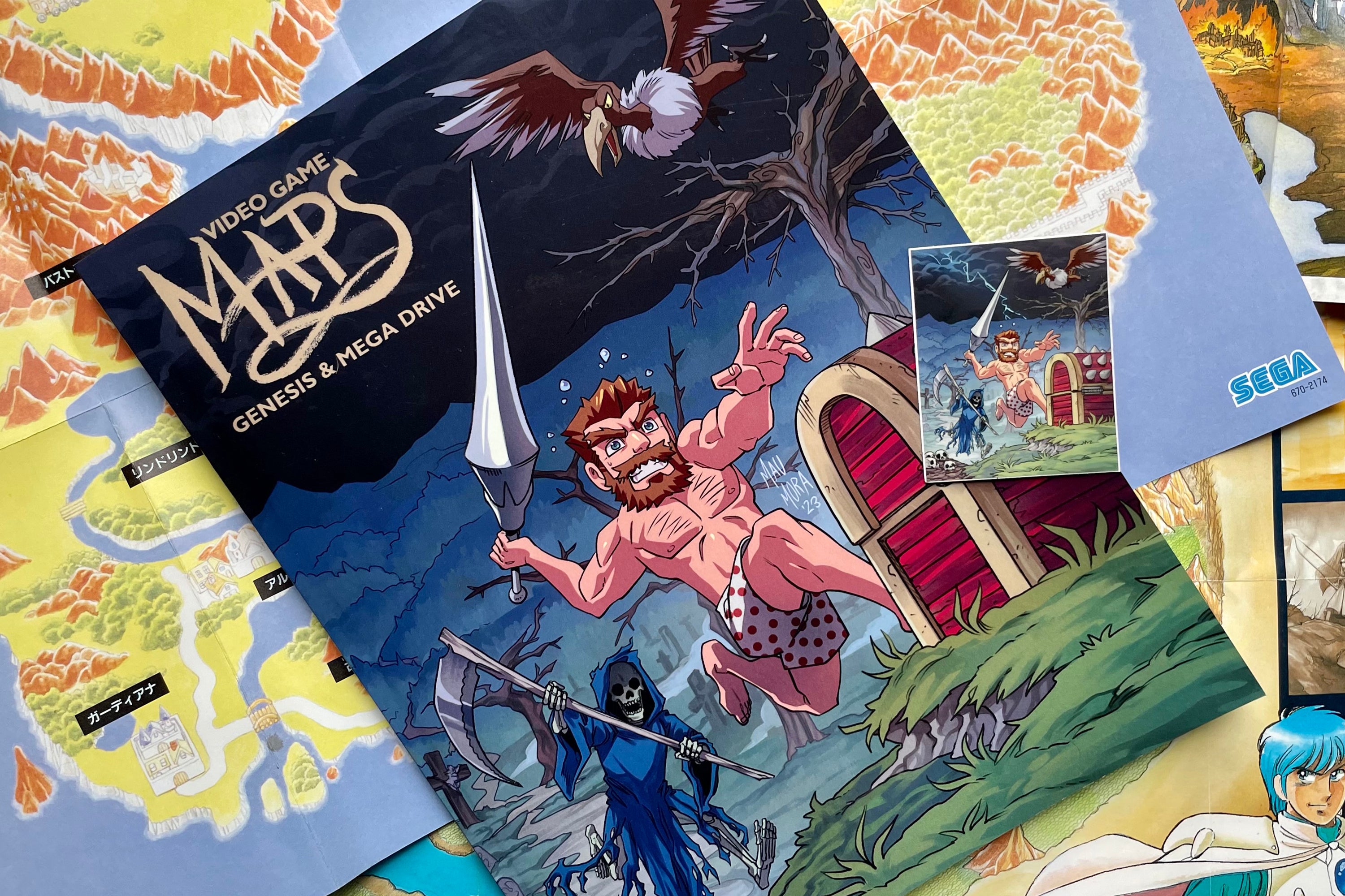 Video Game Maps: Genesis & Mega Drive – Retro Game Books