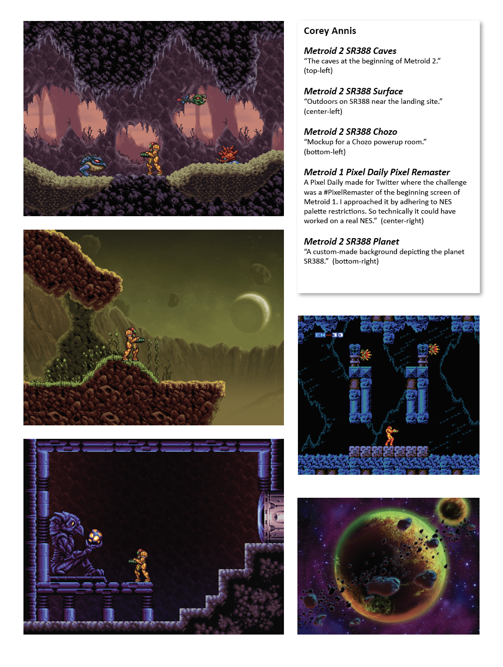 Pixel Art: Metroid – Retro Game Books